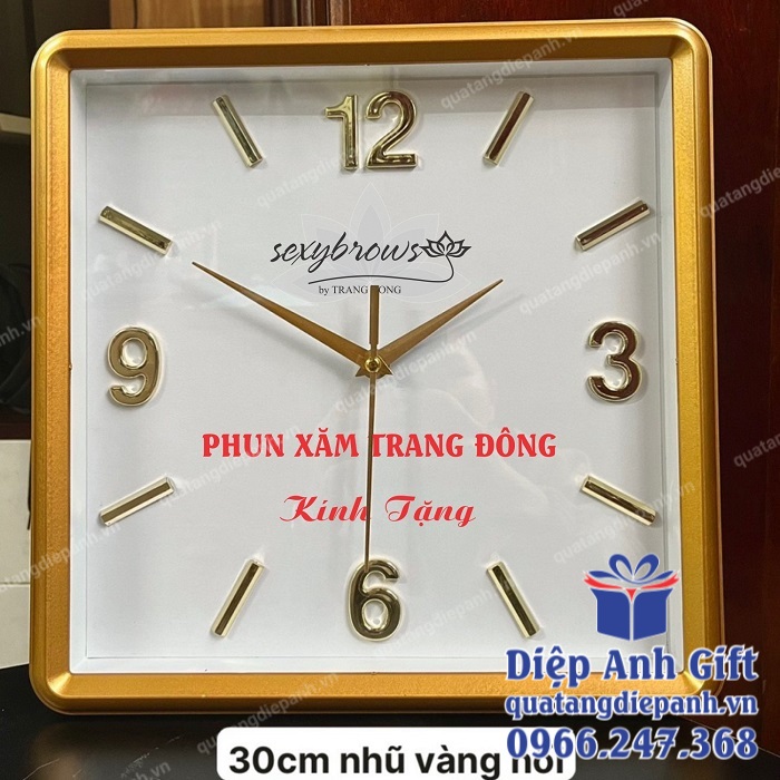 Đồng Hồ Treo Tường Quà Tặng - Xưởng Đồng Hồ Diệp Anh